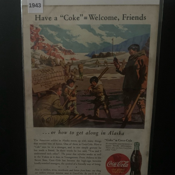 Coca Cola | Accents | Vintage 943 Coca Cola Coke Have A Coke Welcome ...
